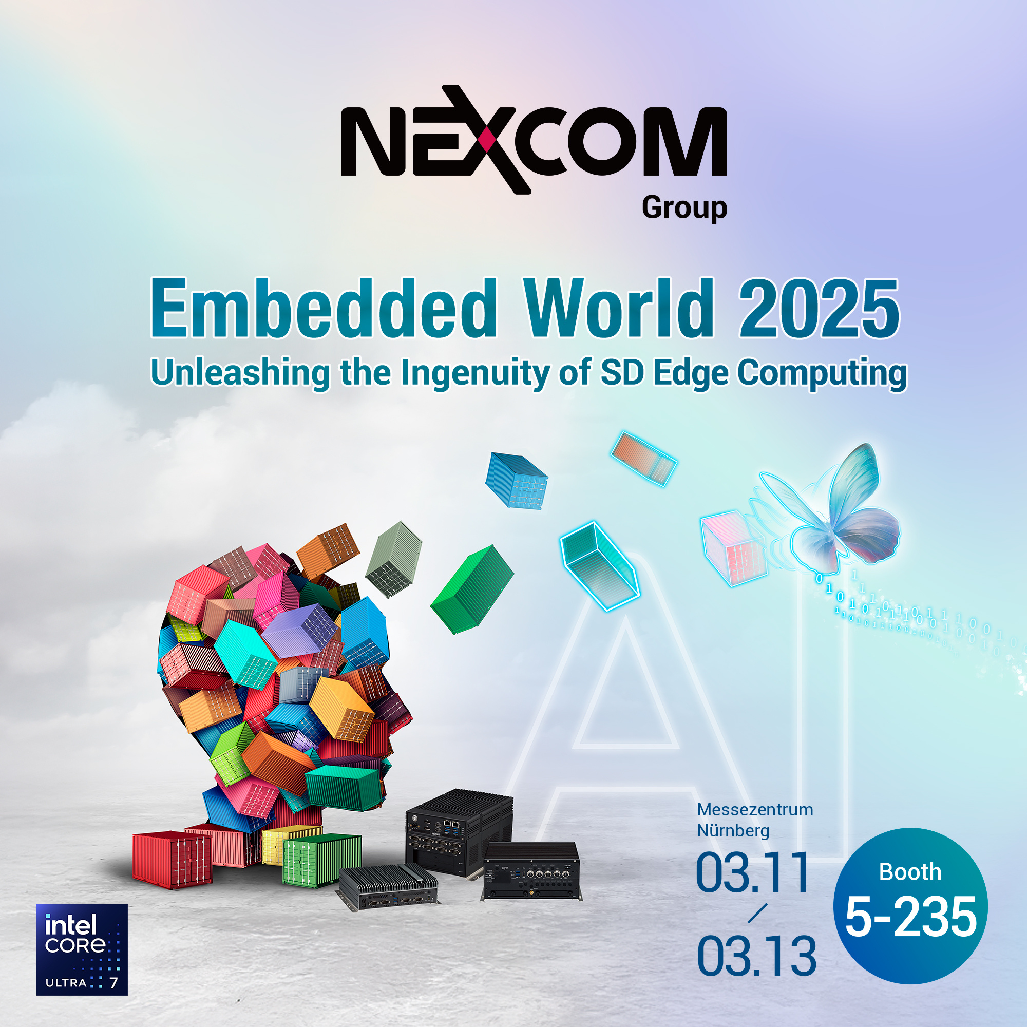 NEXCOM in Embedded World Nuremberg 2025